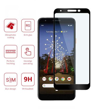 Rosso Google Pixel 3a 9H Tempered Glass Screen Protector | GSMpunt.nl