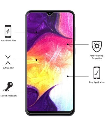 Eiger Samsung Galaxy A50 Display Folie Screen Protector | GSMpunt.nl