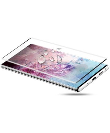 Galaxy Note 10 Plus Volledig Dekkende Tempered Glass Screen Protector ...