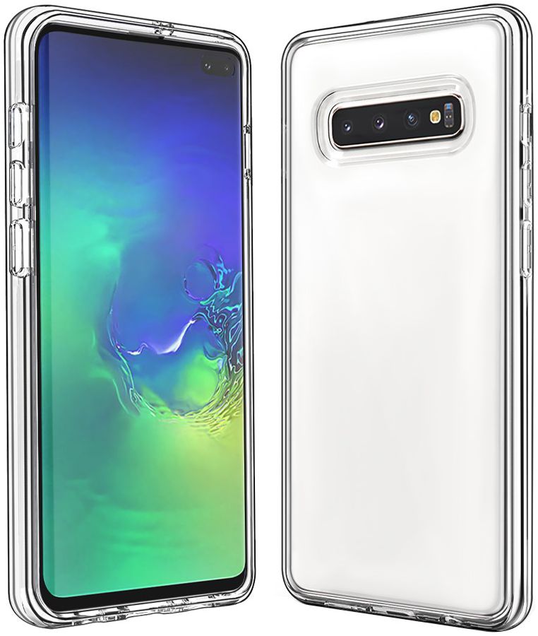Samsung Galaxy S10 Plus Hybride Back Cover Transparant | GSMpunt.nl