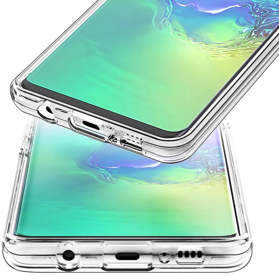 Samsung Galaxy S10 Plus Hybride Back Cover Transparant | GSMpunt.nl