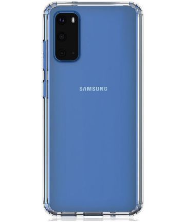 Samsung Galaxy S20 Hoesje Shock Proof Hybride Back Cover Transparant | GSMpunt.nl