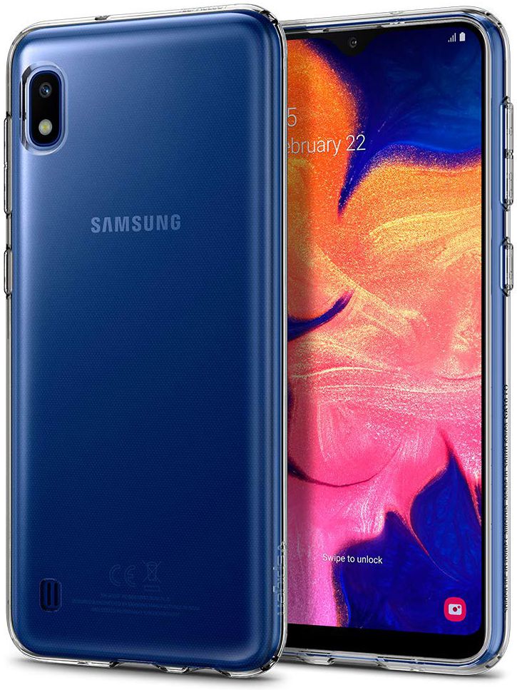 Spigen Liquid Crystal Samsung Galaxy A10 Hoesje Transparant | gsmpunt
