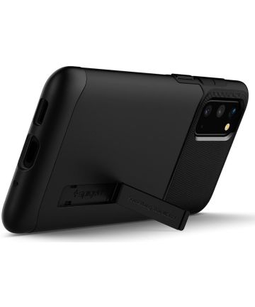 Spigen Slim Armor Samsung Galaxy S20 Hoesje Zwart | GSMpunt.nl