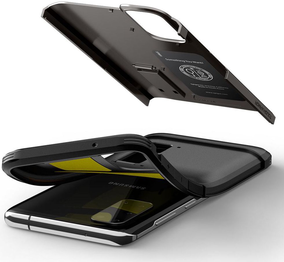 Spigen Tough Armor Samsung Galaxy S20 Hoesje Gunmetal | gsmpunt