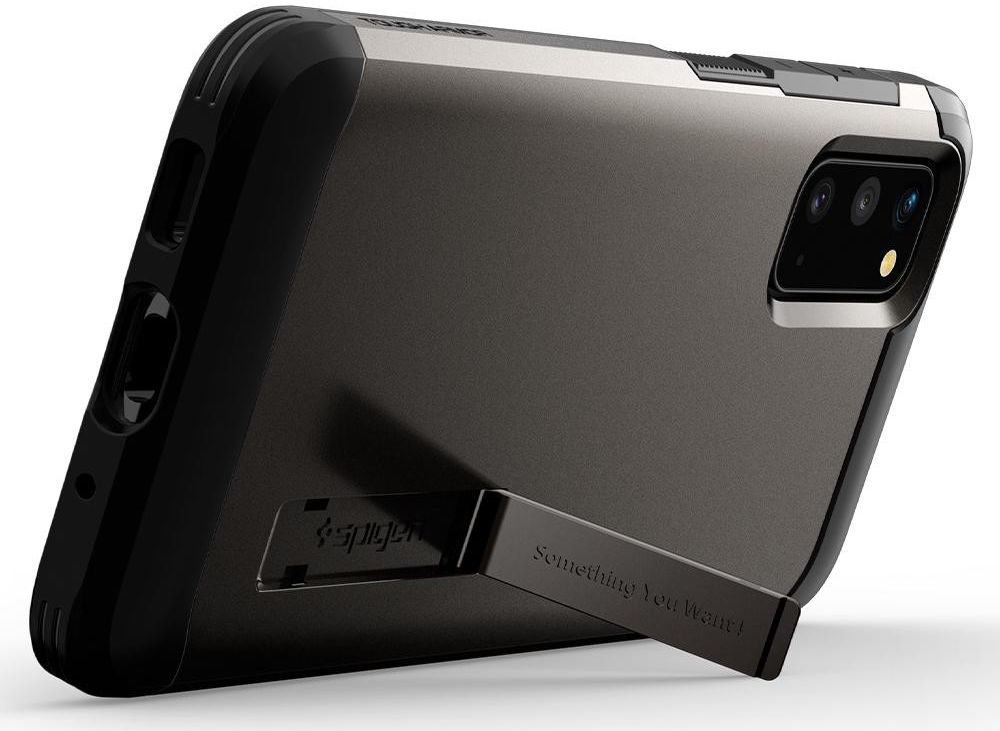Spigen Tough Armor Samsung Galaxy S20 Hoesje Gunmetal | gsmpunt