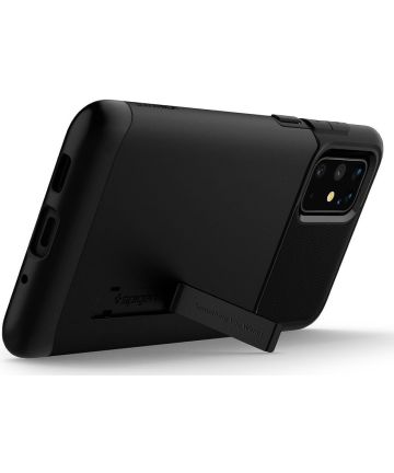 Spigen Slim Armor Samsung Galaxy S20 Plus Hoesje Zwart | GSMpunt.nl