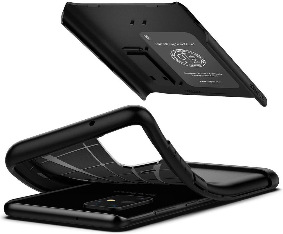 Spigen Slim Armor Samsung Galaxy S20 Plus Hoesje Zwart | gsmpunt