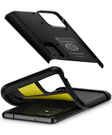 Spigen Tough Armor Samsung Galaxy S20 Plus Hoesje Zwart | GSMpunt.nl