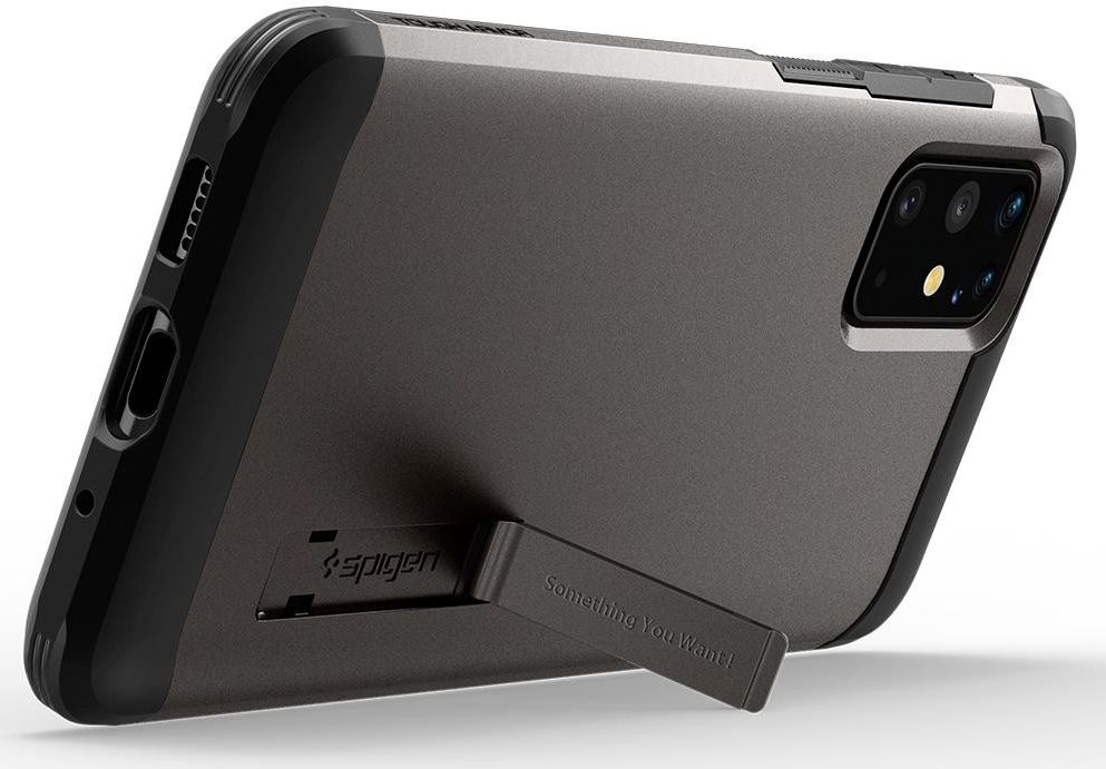 Spigen Tough Armor Samsung Galaxy S20 Plus Hoesje Gunmetal | gsmpunt