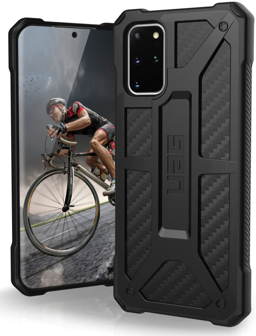 Urban Armor Gear Monarch Samsung Galaxy S20 Plus Hoesje Carbon Fiber | gsmpunt