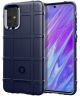 Samsung Galaxy S20 Plus Hoesje Shock Proof Rugged Shield Blauw | GSMpunt.nl