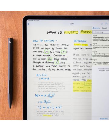 Adonit Note Plus Stylus Pen Excellent Precision voor Apple iPad Zwart ...