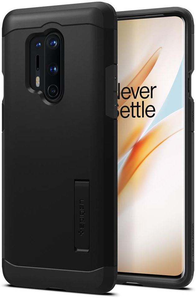 Spigen OnePlus 8 Pro Tough Armor Zwart | gsmpunt