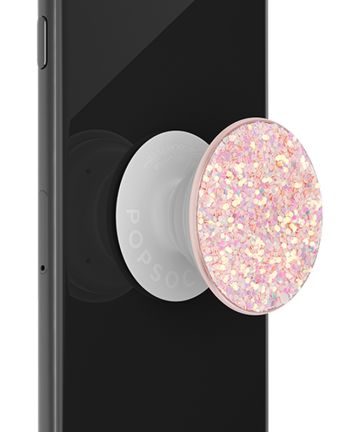 PopSockets PopGrip PopTop Premium Greep en Standaard Sparkle Rose | GSMpunt.nl