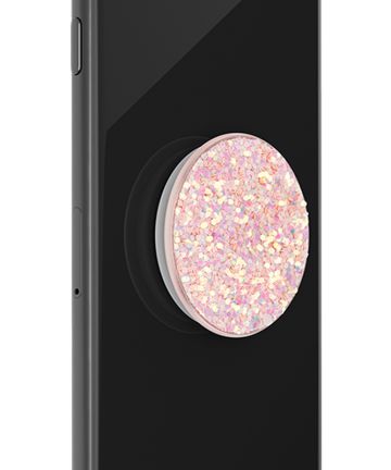 PopSockets PopGrip PopTop Premium Greep en Standaard Sparkle Rose | GSMpunt.nl