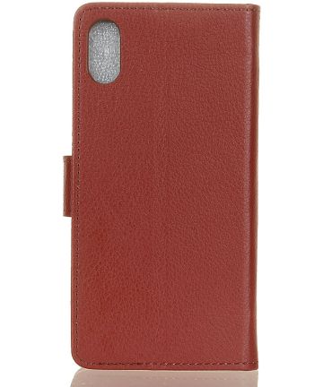 Alcatel 1B (2020) Book Case Portemonnee Hoesje Bruin | GSMpunt.nl