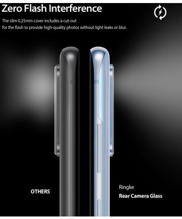 Ringke ID Tempered Glass Camera Lens Samsung Galaxy S20 Plus (3 Pack ...