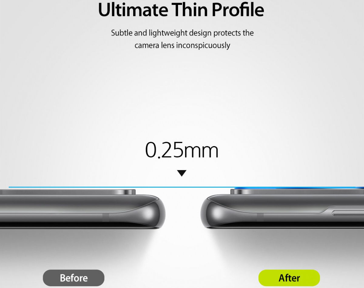 Ringke ID Tempered Glass Camera Lens Samsung Galaxy S20 Plus (3 Pack ...