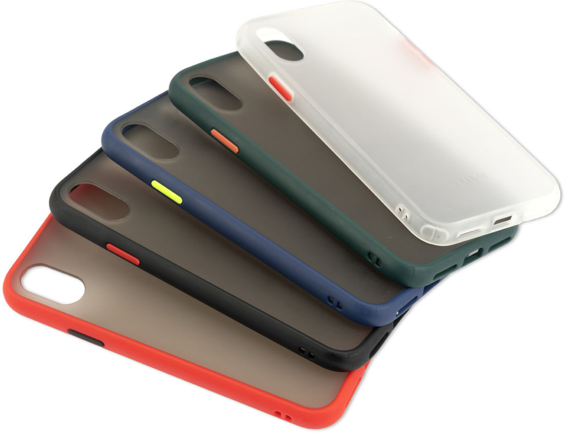 4smarts MALIBU Transparante Apple iPhone XR Back Cover Zwart | GSMpunt.nl