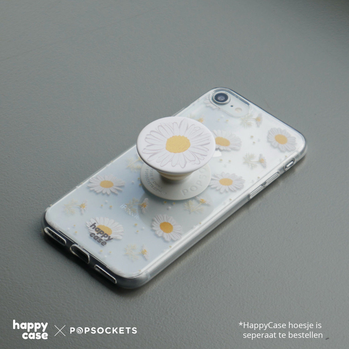 PopSockets X HappyCase PopGrip PopTop Greep en Standaard Bloemen ...