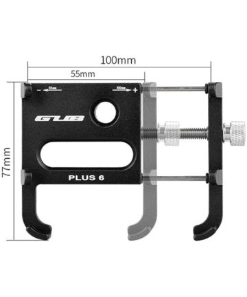 GUB Plus 6 Universele Draaibare Telefoonhouder voor Motor/Scooter ...