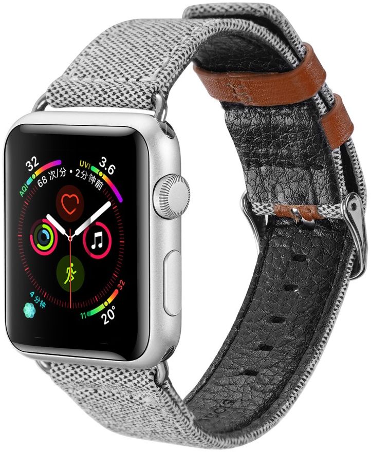 Dux Ducis Casual Apple Watch 41MM / 40MM / 38MM Bandje Textiel Stof ...