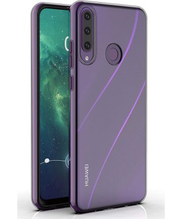 Huawei Y6p Back Cover Dun TPU Transparant | GSMpunt.nl
