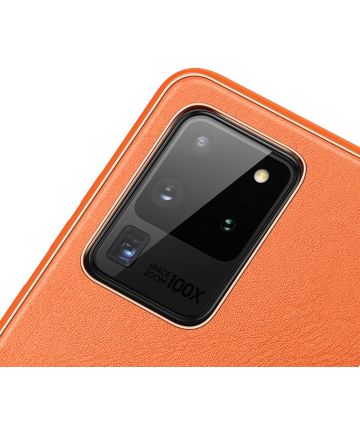 Dux Ducis Yolo Series Samsung Galaxy S20 Ultra Hoesje Backcover Oranje | GSMpunt.nl