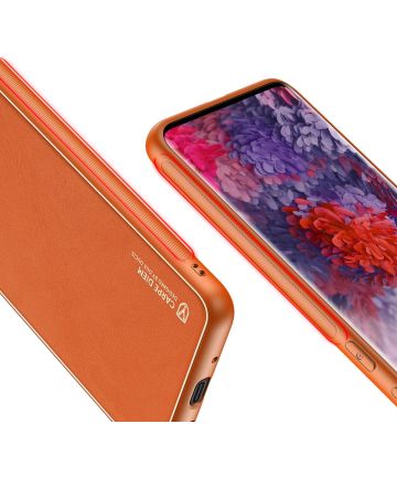 Dux Ducis Yolo Series Samsung Galaxy S20 Ultra Hoesje Backcover Oranje | GSMpunt.nl