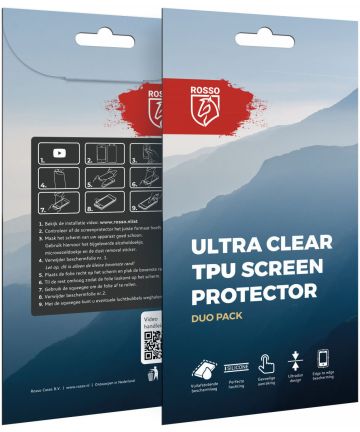 Rosso LG Velvet Ultra Clear Screen Protector Duo Pack | GSMpunt.nl