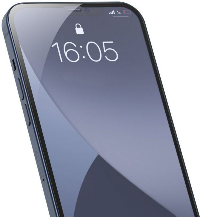 Baseus Curved Screen Protector Apple iPhone 12 Mini Zwart 2-Pack | gsmpunt