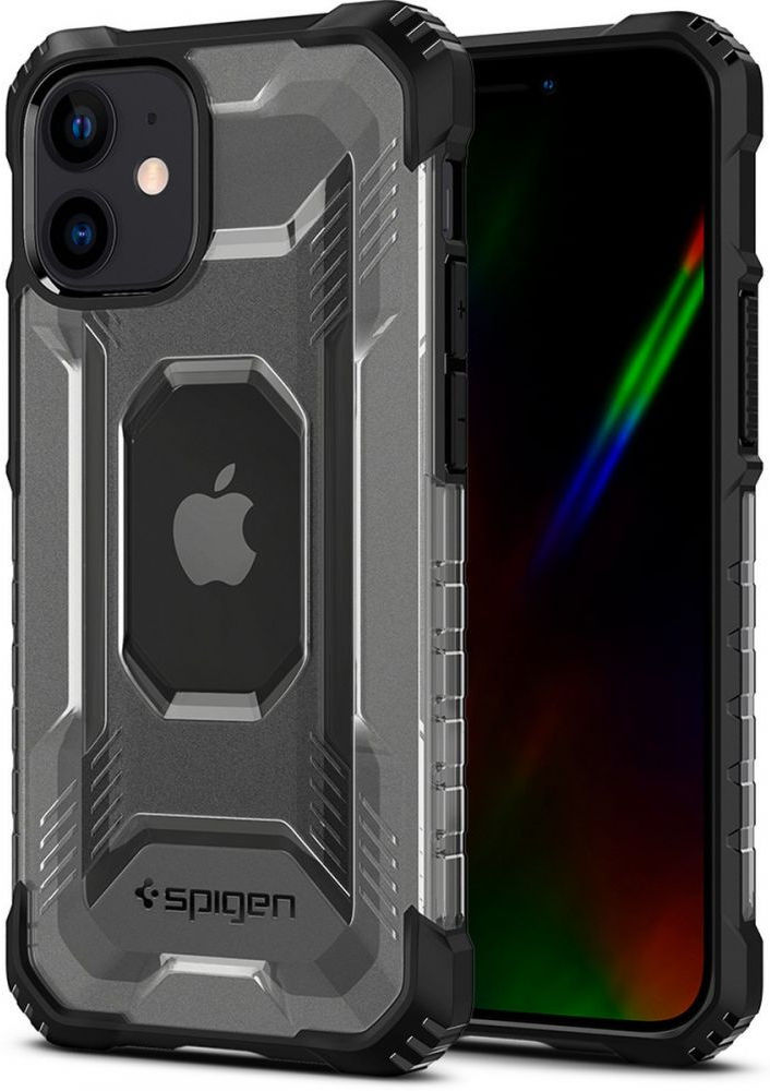 Spigen Nitro Force Apple iPhone 12 Mini Hoesje Frosted Transparant ...
