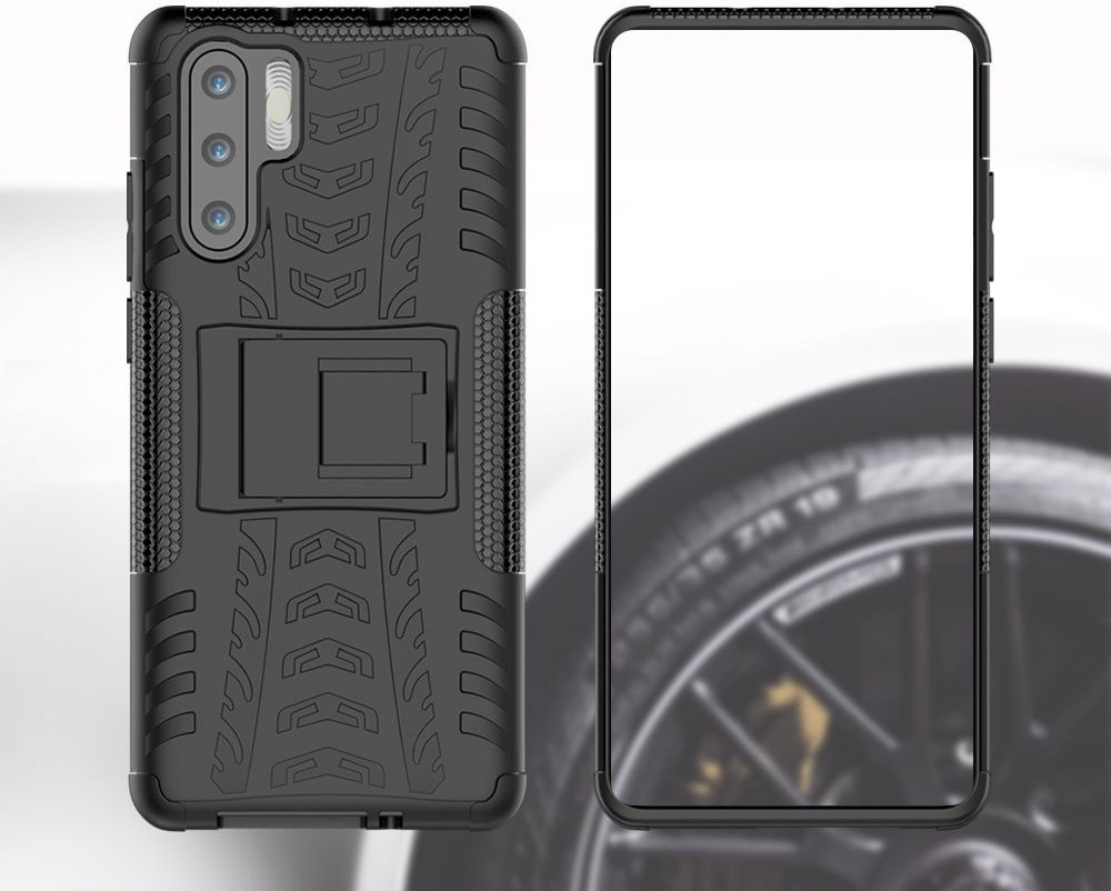 Hybride Huawei P30 Pro Back Cover Zwart | gsmpunt