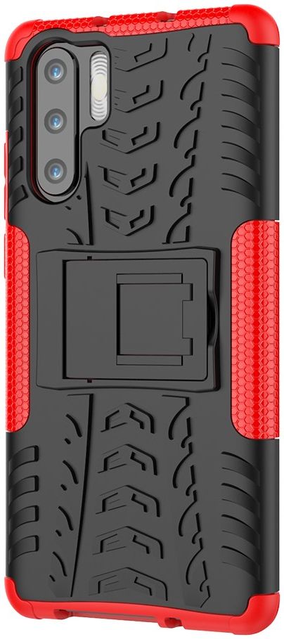 Hybride Huawei P30 Pro Back Cover Rood | GSMpunt.nl