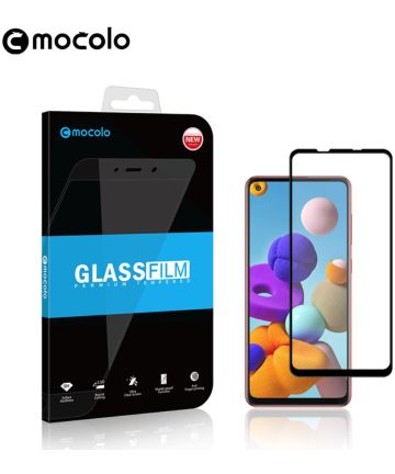 Samsung Galaxy A21S 9H Tempered Glass Screen Protector | GSMpunt.nl