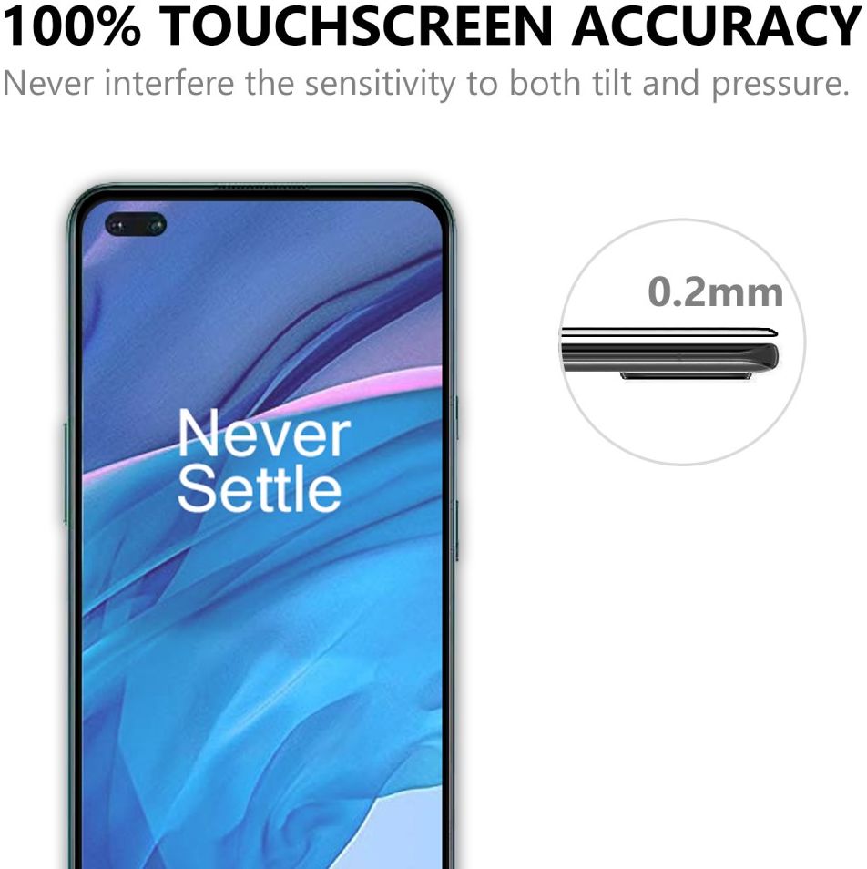 Oneplus Nord Ultra Clear 3D Tempered Glass Screen Protector | gsmpunt