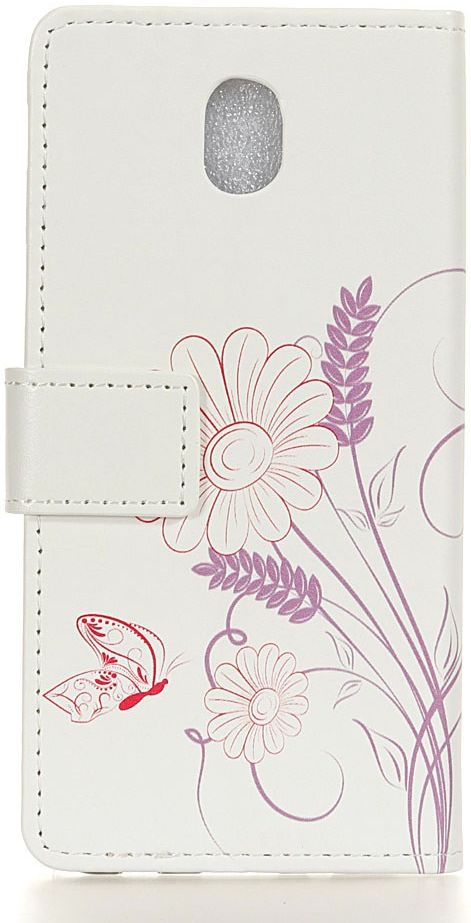 Nokia 2.3 Portemonnee Hoesje Print Bloemen | GSMpunt.nl