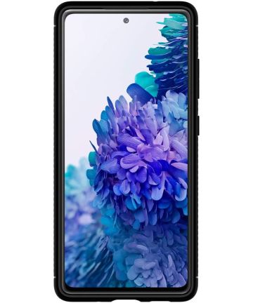 Spigen Rugged Armor Samsung Galaxy S20 FE Hoesje Zwart | GSMpunt.nl