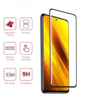 Rosso Xiaomi Poco X3 / X3 Pro Screenprotector 9H Tempered Glass ...
