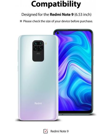 Ringke Dual Easy Wing Xiaomi Redmi Note 9 Screenprotector (Duo Pack ...