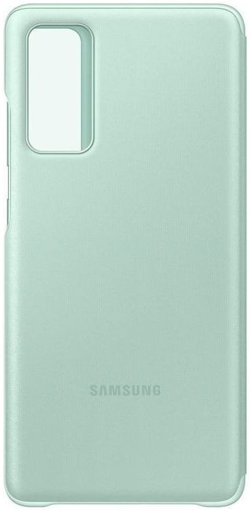 Origineel Samsung Galaxy S20 FE Hoesje Smart Clear View Cover Groen | gsmpunt