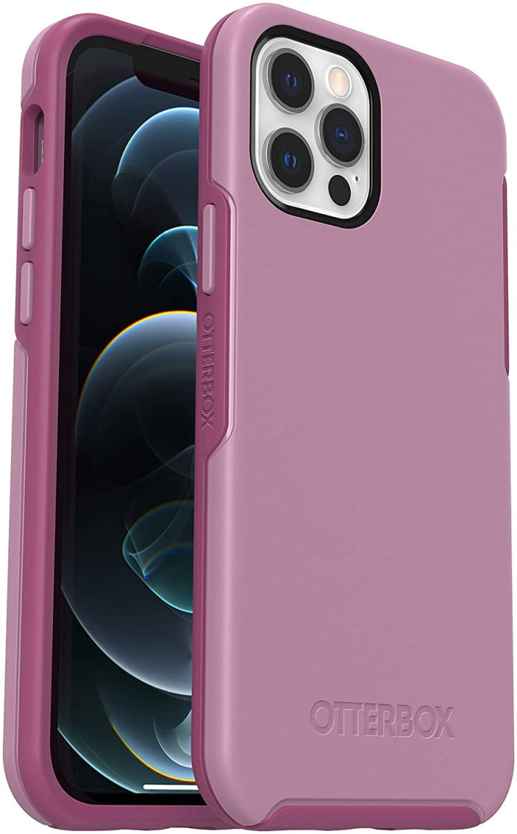OtterBox Symmetry Apple iPhone 12 / 12 Pro Hoesje Roze | gsmpunt