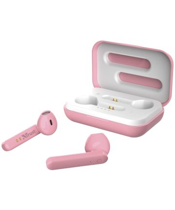 Trust Primo Touch Wireless Bluetooth Earphones Roze | GSMpunt.nl