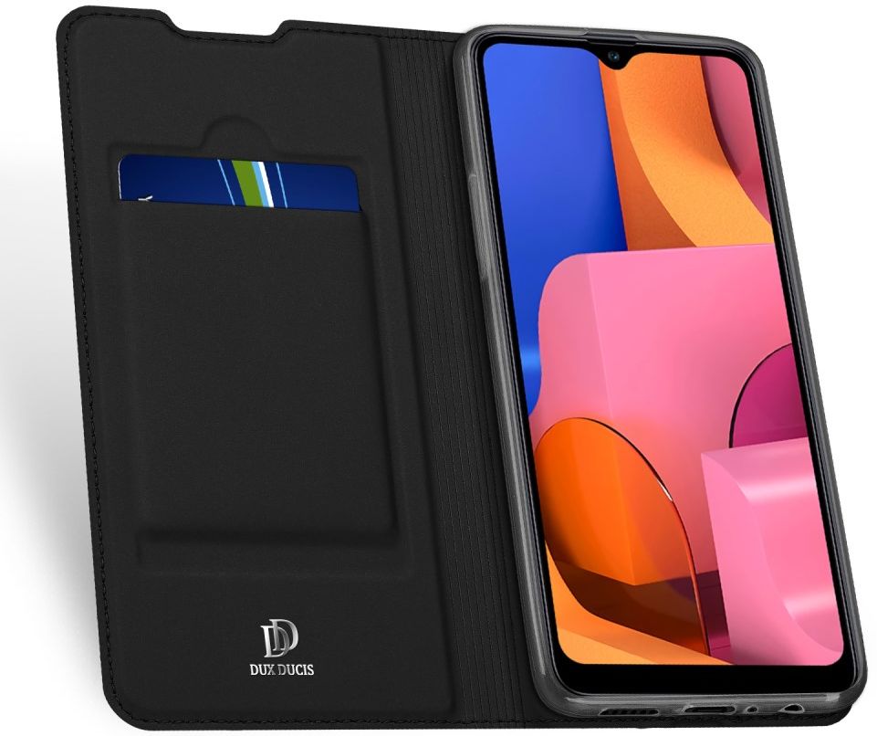 Dux Ducis Skin Pro Series Samsung Galaxy A20s Hoesje Zwart | gsmpunt