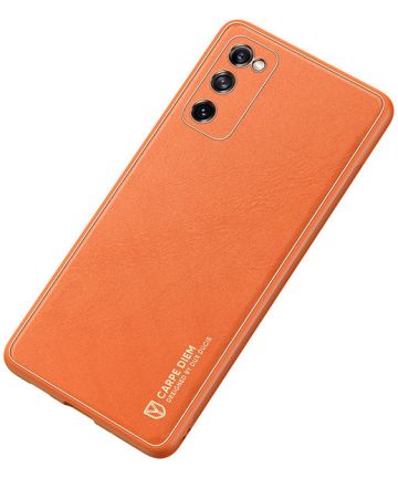 Dux Ducis Yolo Series Samsung Galaxy S20 FE Hoesje Backcover Oranje | GSMpunt.nl