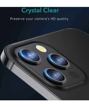 ESR Apple iPhone 12 Pro Tempered Glass Camera Lens Protector (2-Pack ...