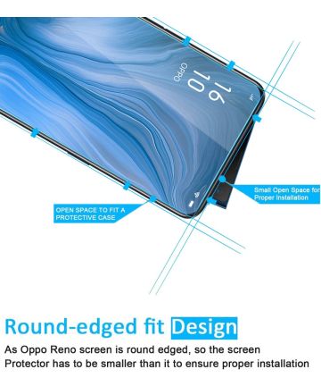 Oppo Reno 4 5G Ultra Clear LCD Screen Protector | GSMpunt.nl