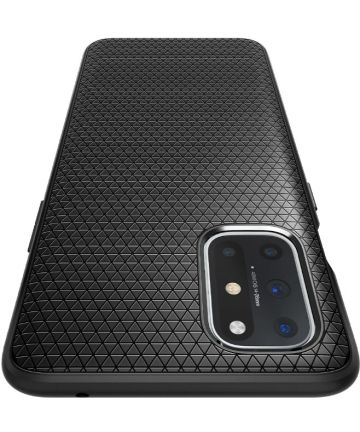 Spigen Liquid Air Hoesje OnePlus 8T Zwart | GSMpunt.nl