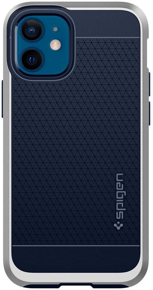 Spigen Neo Hybrid Apple iPhone 12 Mini Hoesje Satin Silver | gsmpunt
